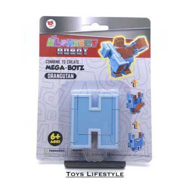 Promo Mainan Edukasi Toy Addict Alphabet Huruf Robot Mega Botz (I ...
