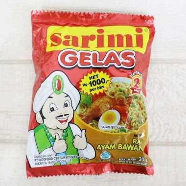 Promo SariMi Gelas Rencengan 30gr Diskon 4% di Seller Toko_haikal - Kab ...