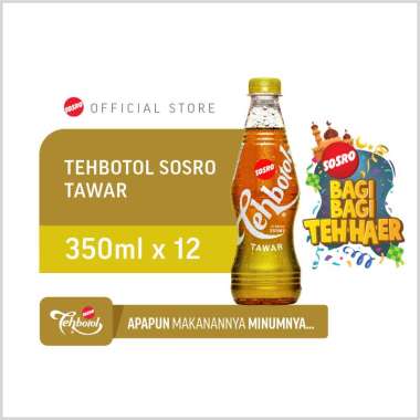 Jual Tehbotol Sosro Kemasan Botol Beling di Seller Sosro Official Store ...