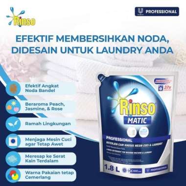 Harga Rinso Detergent Matic Liquid hari ini Senin, 31 Okt 2022 20.57 WIB
