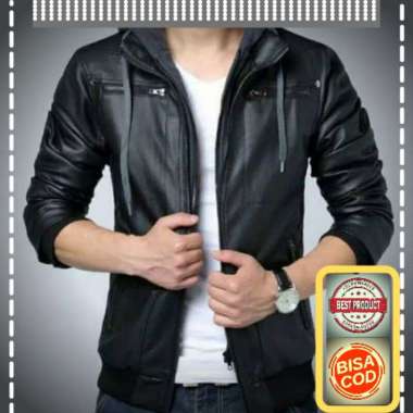 Harga jaket kulit hitam pria Terbaru Jun 2026 | BigGo Indonesia
