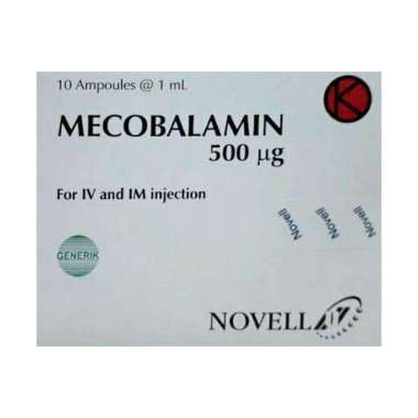 Vitamin B12 500 Mcg Methylcobalamin Lengkap Harga Terbaru Desember 2022 ...