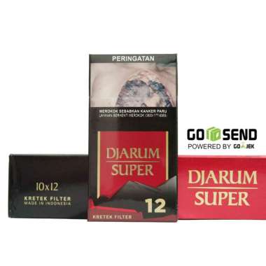 Jual Djarum Super Per Bungkus 12 Batang Rokok Filter Termurah - Harga ...