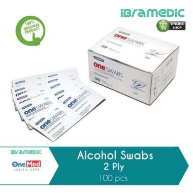 Onemed One Swabs 2 Ply 70 Ethyl Alcohol Lengkap Harga Terbaru Desember ...