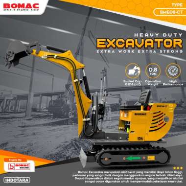 Excavator Bomac 2026 - Harga OTR, Promo Juni, Spesifikasi & Review