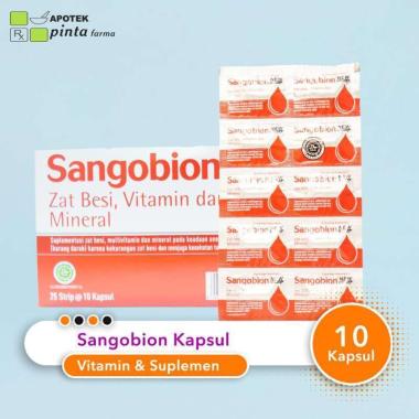 Suplemen Sangobion Capsul Lengkap Harga Terbaru November 2022 | Blibli