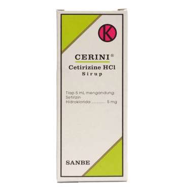 Cetirizine Sirup 1 Dus Lengkap Harga Terbaru April 2023 | Blibli