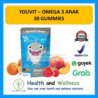 Jual YOUVIT MULTIVITAMIN ANAK YOU VIT 30 GUMMY TABLET KIDS VITAMIN di ...
