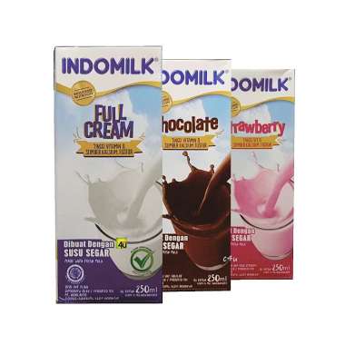 Jual Susu Full Cream 250 Ml Indomilk Termurah - Harga Grosir Terupdate Hari Ini | Blibli