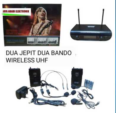 Jual Shure Wireless Microphone Best Voice Portable Original, Murah ...