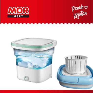 Promo Arashi Portable Washing Machine AWM451A Mesin Cuci Mini 4,5 Kg ...