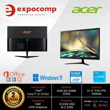 Jual Pc All In One Core I3 Acer Original Murah - Harga Diskon Desember ...