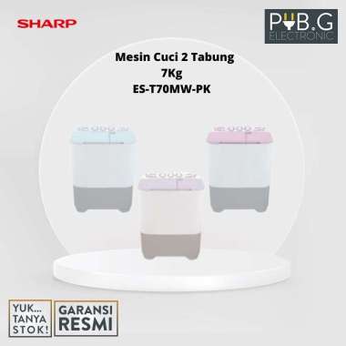 Jual Mesin Cuci Sharp Es T70 Mw Original, Murah & Diskon November 2023 ...