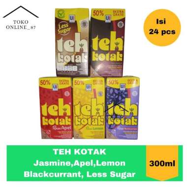 Jual Teh Kotak Rasa Blackcurrant 1 Dus Terbaru - Harga Promo September ...