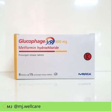 Glucophage Merck 500 Lengkap Harga Terbaru Agustus 2023 | Blibli