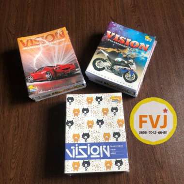 Jual Buku Tulis 58 Lembar Vision Original Murah - Harga Diskon Mei 2023 ...