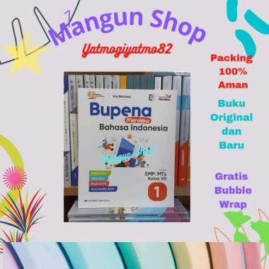 Jual Buku Bahasa Indonesia Kurikulum Merdeka Kelas 7 Original Harga Termurah Desember 2023 | Blibli