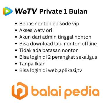 WeTV VIP - Harga Termurah Juli 2024 | Blibli