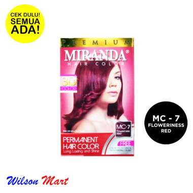 Miranda Professional Hair Colour Lengkap Harga Terbaru Desember 2022 ...
