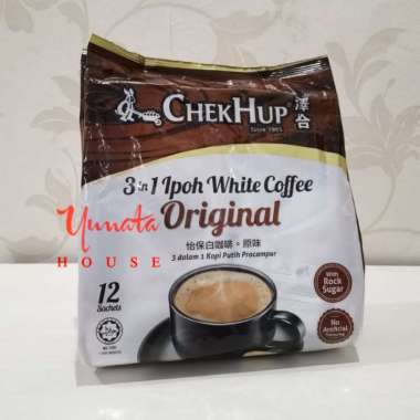 Jual Chek Hup 3in1 Ipoh White Coffee Rich [40g x 12] di Seller Yunata ...