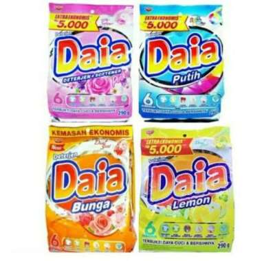 Jual Deterjen Daia 5000 1 Dus Termurah - Harga Grosir Terupdate Hari ...