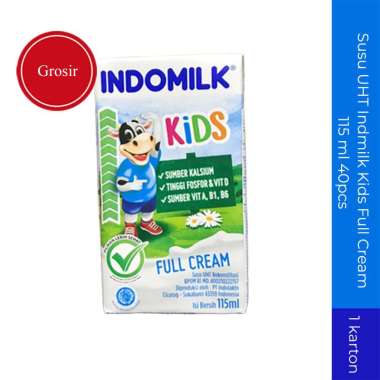 Indomilk Uht Fullcream 1 Liter 100% Asli Indonesia November 2023 | Blibli