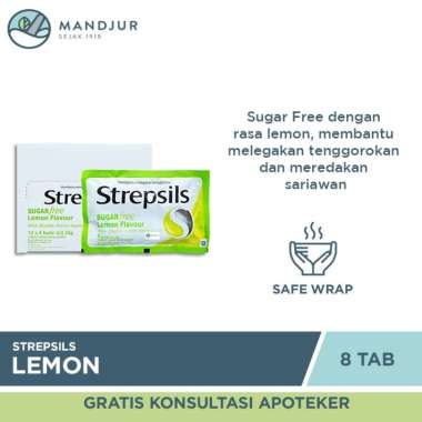 Jual Strepsils Menthol Flavor Permen Pelega Tenggorokan [Kemasan Sachet ...