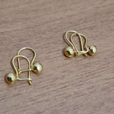 Jual Anting Kait Pentol Emas Model Terbaru Asli - Harga Terbaru Update Hari Ini | Blibli