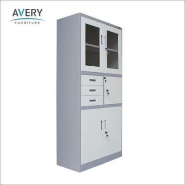 Jual Lemari File Arsip Besi Dengan Safe Box Original Murah - Harga ...