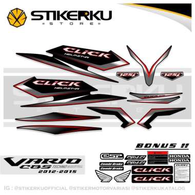 Jual Stiker Click Honda 125 Terbaru Dengan Harga Termurah Di 2022 | Blibli