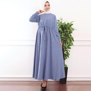Gamis Batik Modern Model Baju Gamis Terbaru 2019 Wanita Berhijab ...