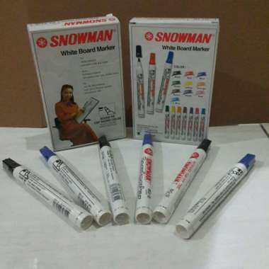 Jual Spidol Whiteboard Snowman Boardmaker Original Murah - Harga Diskon ...