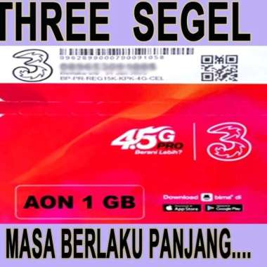 Jual Three Aon Nasional 1 Tahun Original, Murah & Diskon Februari 2023 ...
