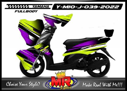 Jual Stiker Mio J Custom Terbaru Dengan Harga Termurah Di 2022 | Blibli