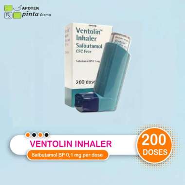 Jual Asma Inhaler Semprot 200 Doses 🏷️ 100% Original, Harga & Kualitas ...