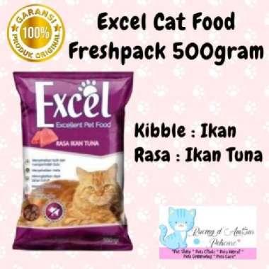 Jual Makanan Kucing Excel 1 Kg Ayam Original Murah - Harga Diskon ...
