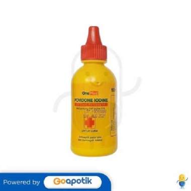 One Med Povidone Iodine 60 Ml Lengkap Harga Terbaru April 2023 | Blibli