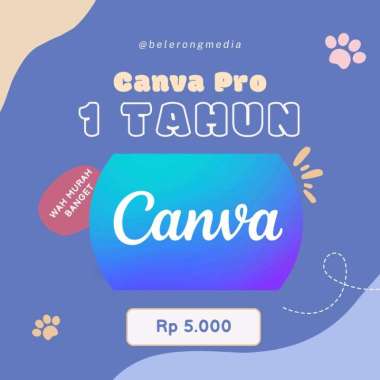 Jual Canva Pro 1 Tahun - Harga Termurah Dan Terbaru Di 2022 | Blibli