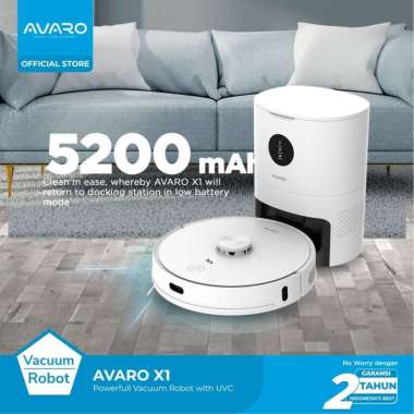 Jual Avaro X1 Robotic Vacuum Cleaner Original, Murah & Diskon November ...