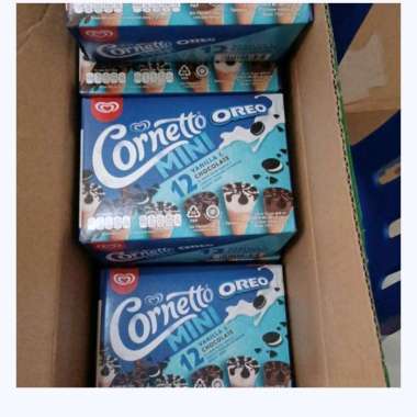 Harga Walls Cornetto Mini Oreo 28 ml X 12 pcs hari ini Kamis, 22 Agu ...