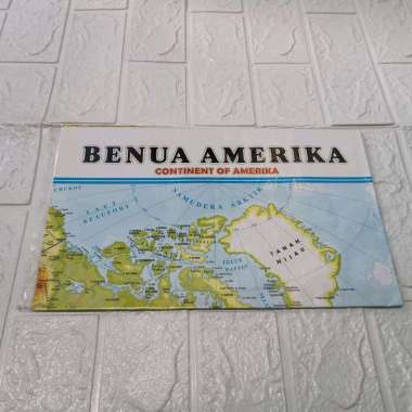 Jual Peta Benua Amerika Original Harga Termurah Desember 2022 | Blibli