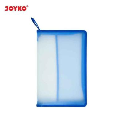 Jual Joyko ZF-2539-1 F4 Zipper File Map Plastik Resleting Jala - Biru ...