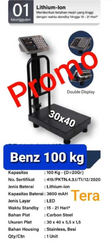 Jual CMOS MURAH TIMBANGAN duduk digital 100KG digital 100 kg bwh tora camry di Seller TB TIMUR ...