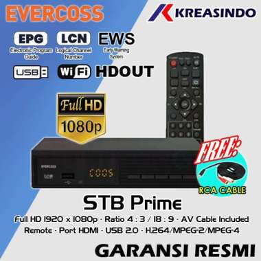Jual ADVAN DIGITV STB Set Top Box DV3T2 Penerima Signal TV Digital Receiver di Seller KREASINDO ...