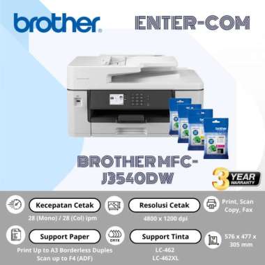 Jual Printer Brother Mfc J 3540 Dw Original Murah - Harga Diskon Januari 2023 | Blibli