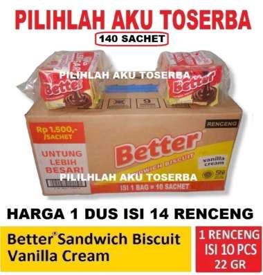 Jual Biskuit Better Roma Termurah - Harga Grosir Terupdate Hari Ini ...