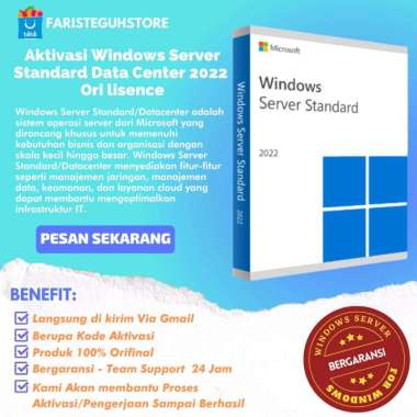 Jual Windows Server 2022 Original Microsoft Original Murah - Harga ...