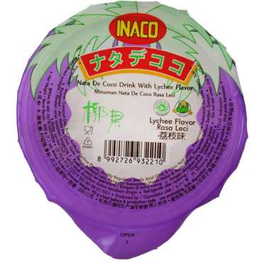 Jual Inaco Nata De Coco Cup Leci 200 Gram Termurah - Harga Grosir ...
