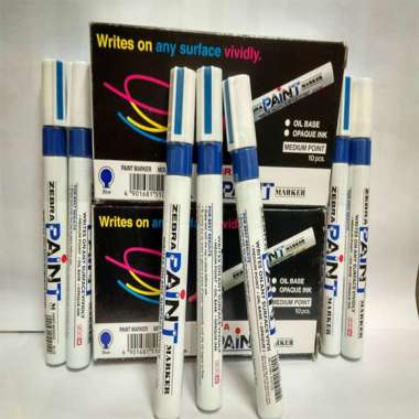 Jual Zebra Paint Marker Spidol Original Harga Termurah Oktober 2023 ...