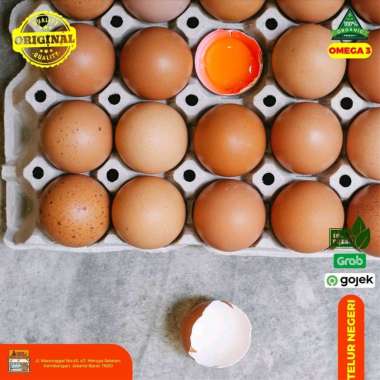 Jual Sajira Farm Telur Ayam Negeri Rendah Kolesterol Perkg [Isi 15-16 ...